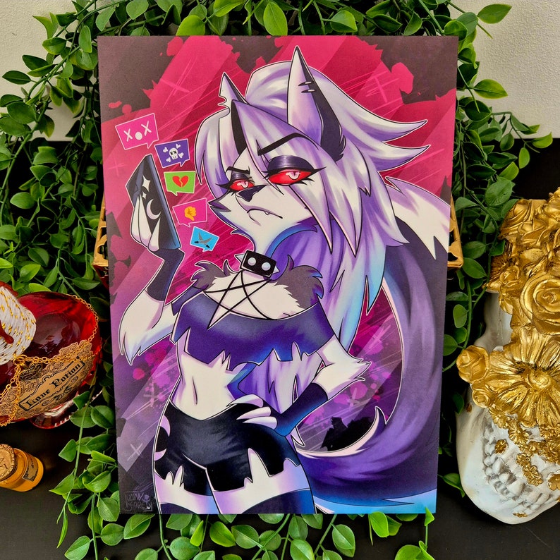Hazbin Hotel & Helluva Boss PVC Prints - A4 / 21x30cm - Etsy