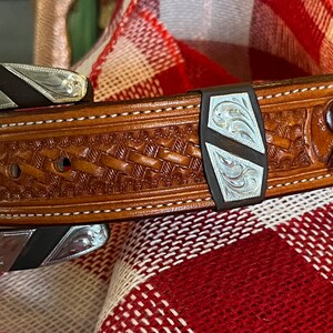 Basket Stamp Belt With Brand or Initials - Etsy