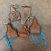 Handmade Leather Ear Tag Key Chains Personalized With Your Initials or ...