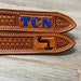 Basket Stamp Belt With Brand or Initials - Etsy