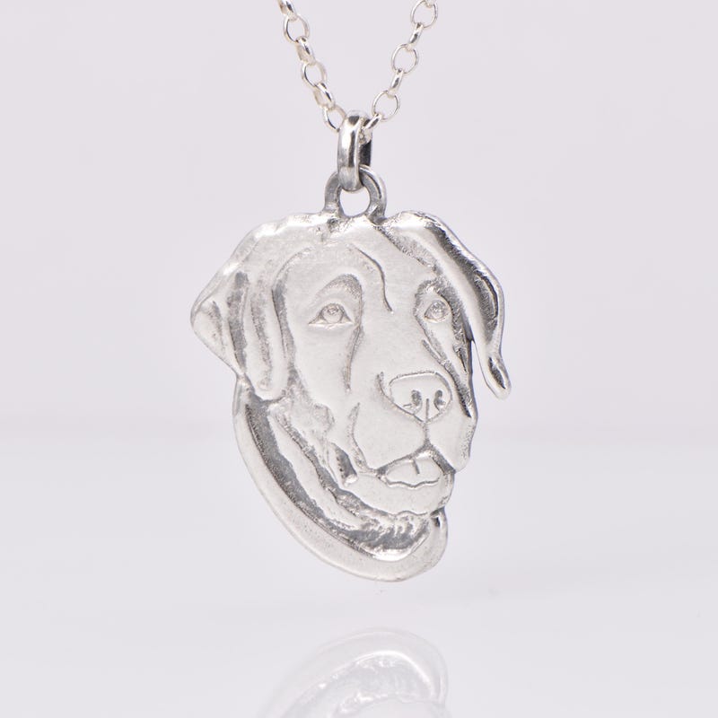 Labrador Necklace - Etsy UK