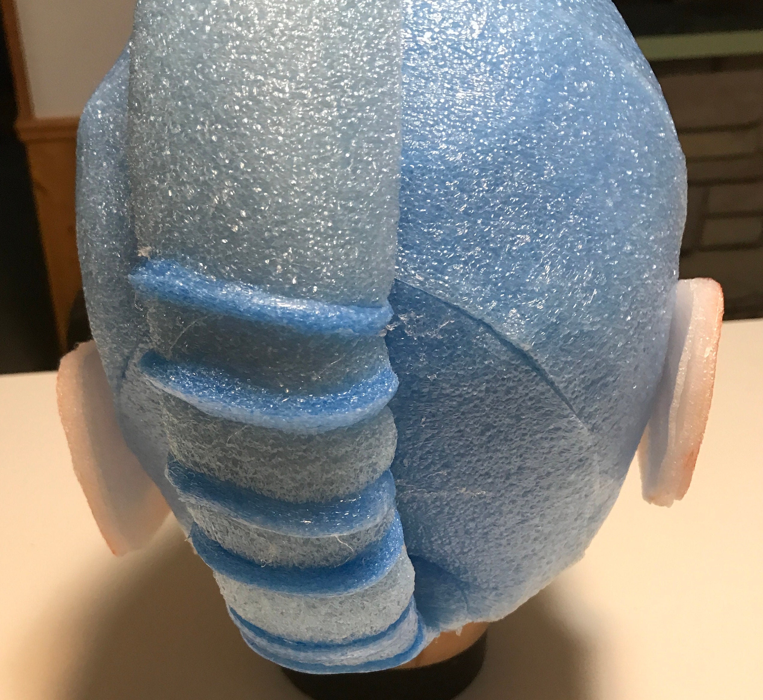 Comicon Blue Wig, Foam Octi Wig, Octopus Tentacle, Splatoon Style ...