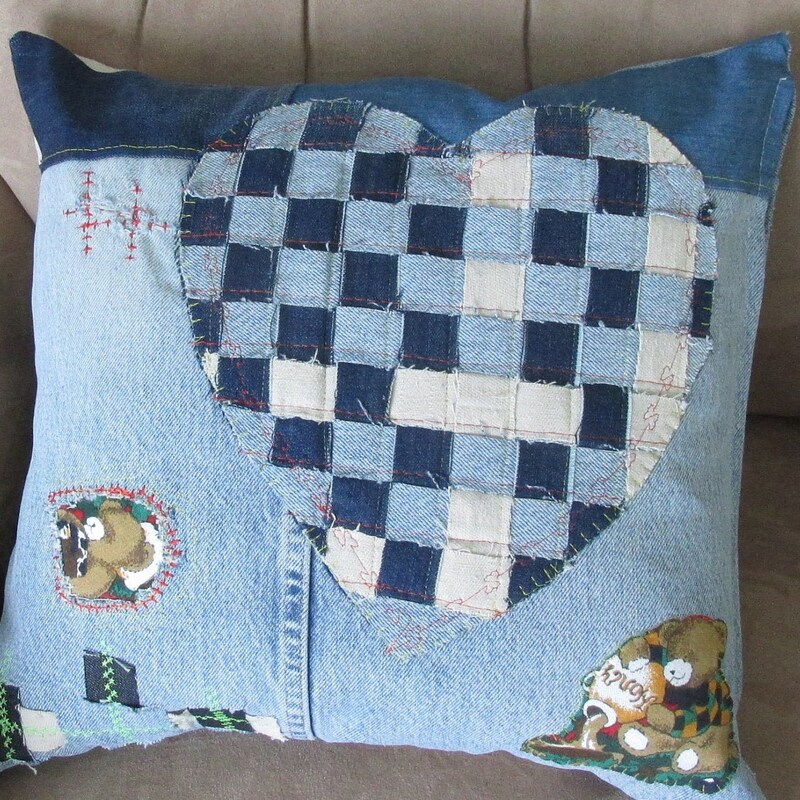 Jean Pillow - Etsy