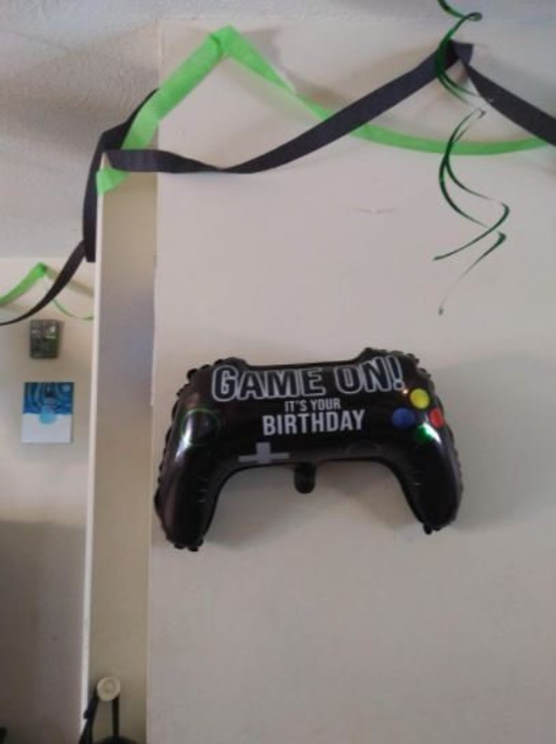 Video Game Party Balloons Game on Balloons Game Controller - Etsy