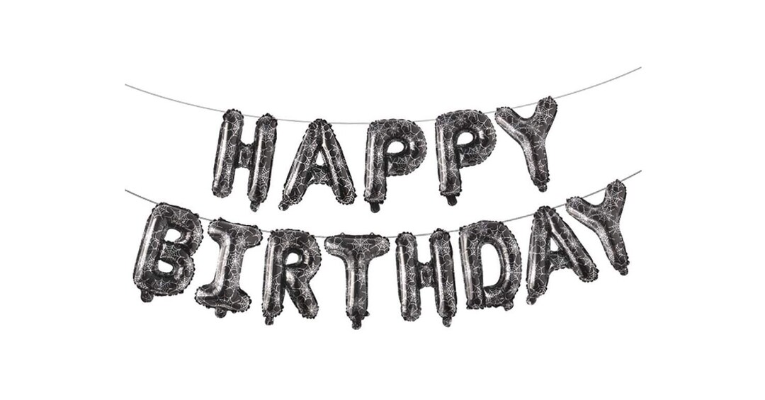 Happy Birthday Balloon Letters | |letter Balloons |balloon Letters ...