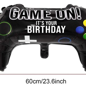 Video Game Party Balloons | Game on Balloons | Game Controller Balloon ...