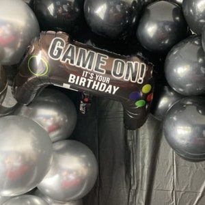 Video Game Party Balloons | Game on Balloons | Game Controller Balloon ...