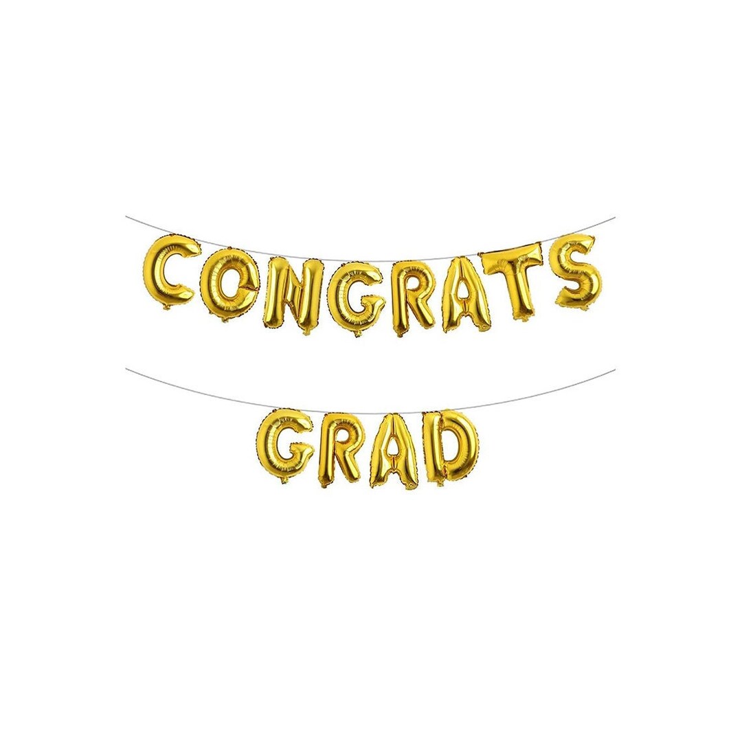 Congrats Grad Balloons | Graduation Party Decorations | 2022 Graduation ...