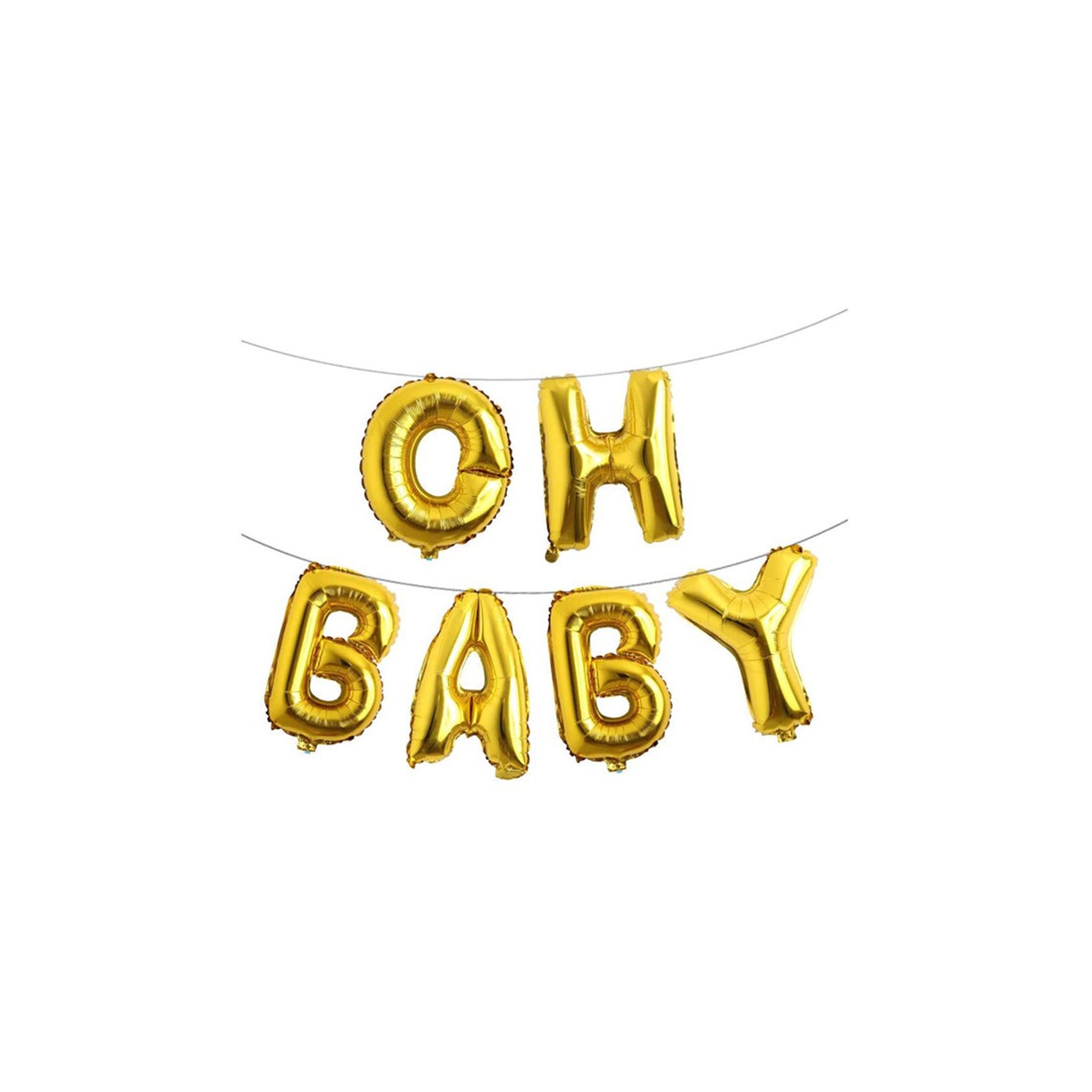 Oh Baby Balloons Baby Shower Balloons Gender Reveal - Etsy UK