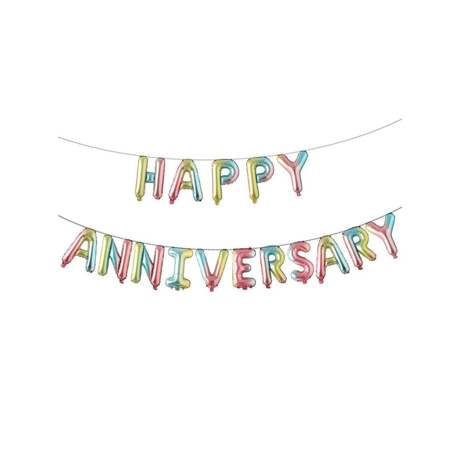 Happy Anniversary Balloons Happy Anniversary Decoration | Etsy