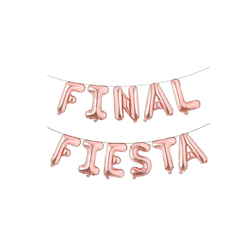 Final Fiesta Balloons Bachelorette Party Decorations - Etsy