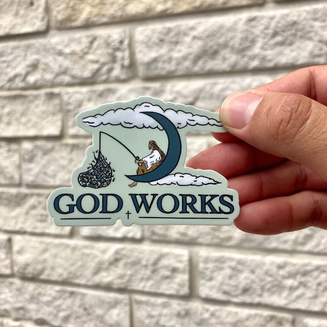God Works Sticker - Etsy