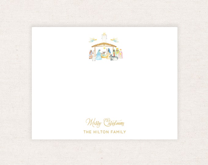 Printable Christmas Stationery Digital Download Instant Editable ...