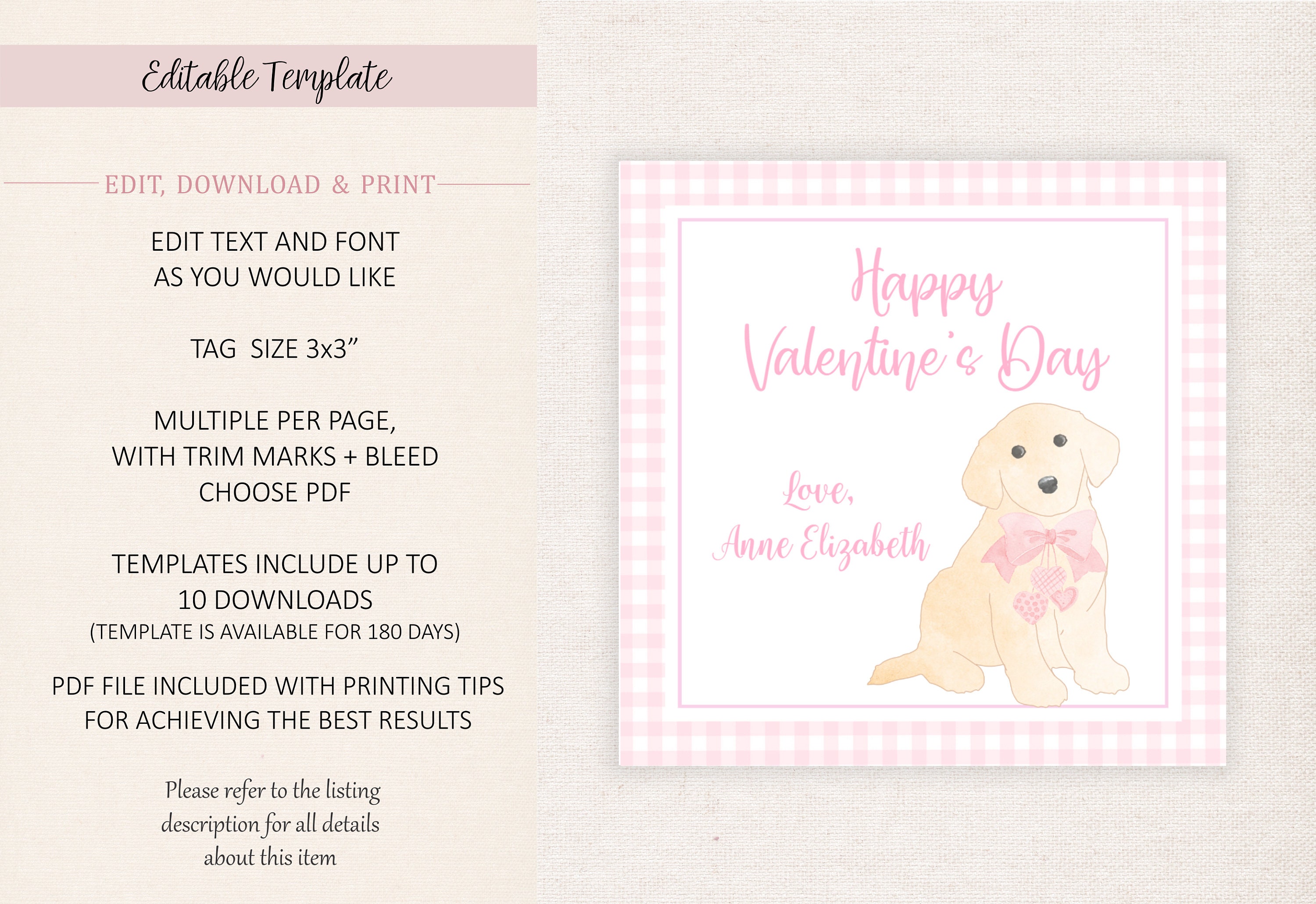 Printable Valentines Day Cards for Kids, Puppy Dog Valentine's Day ...