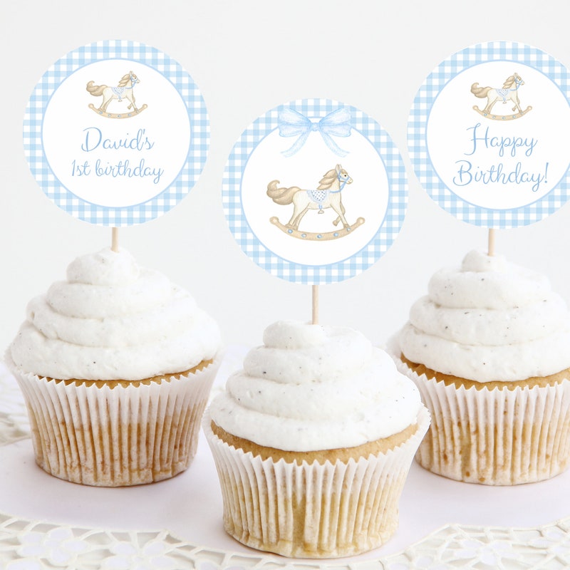 Horse Cupcake Topper - Etsy