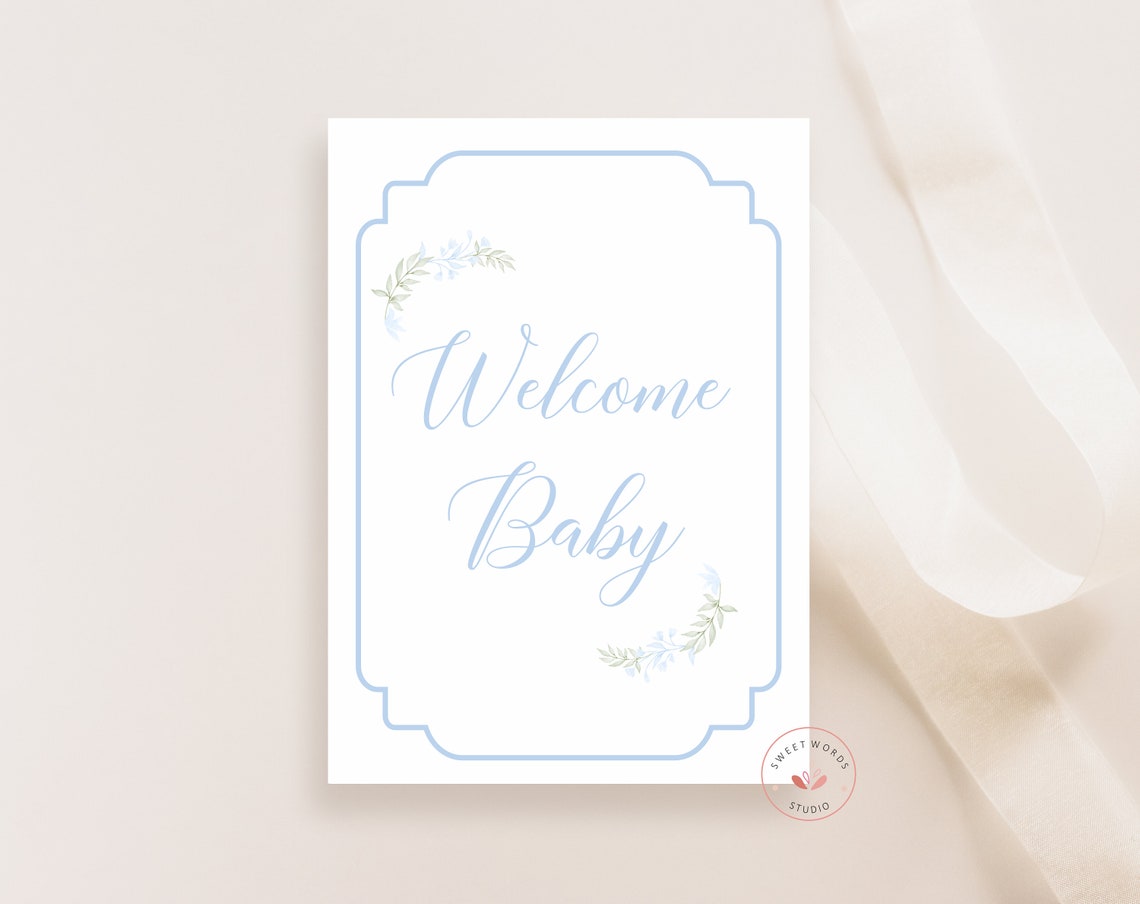 Boy Monthly Milestone Cards, Set of 16 Blue Milestone Cards, Baby ...