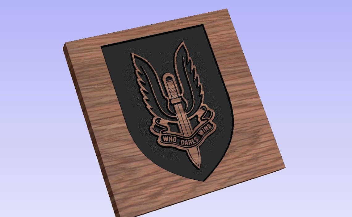 British Special Forces Badge SAS Badge/logo SVG,DXF - Etsy