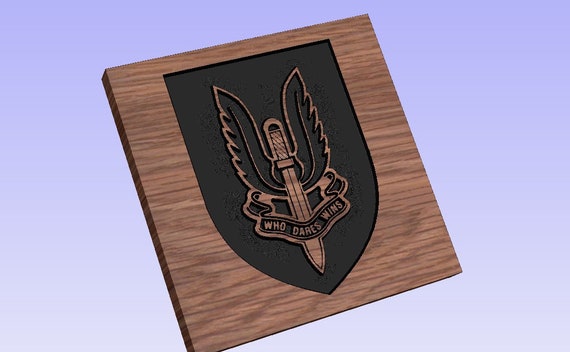 British Special Forces Badge SAS Badge/logo SVGDXF - Etsy