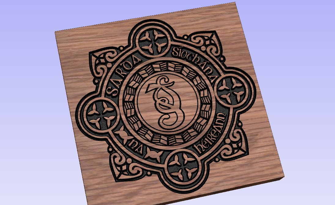 Irish Garda Badge SVG,DXF - Etsy