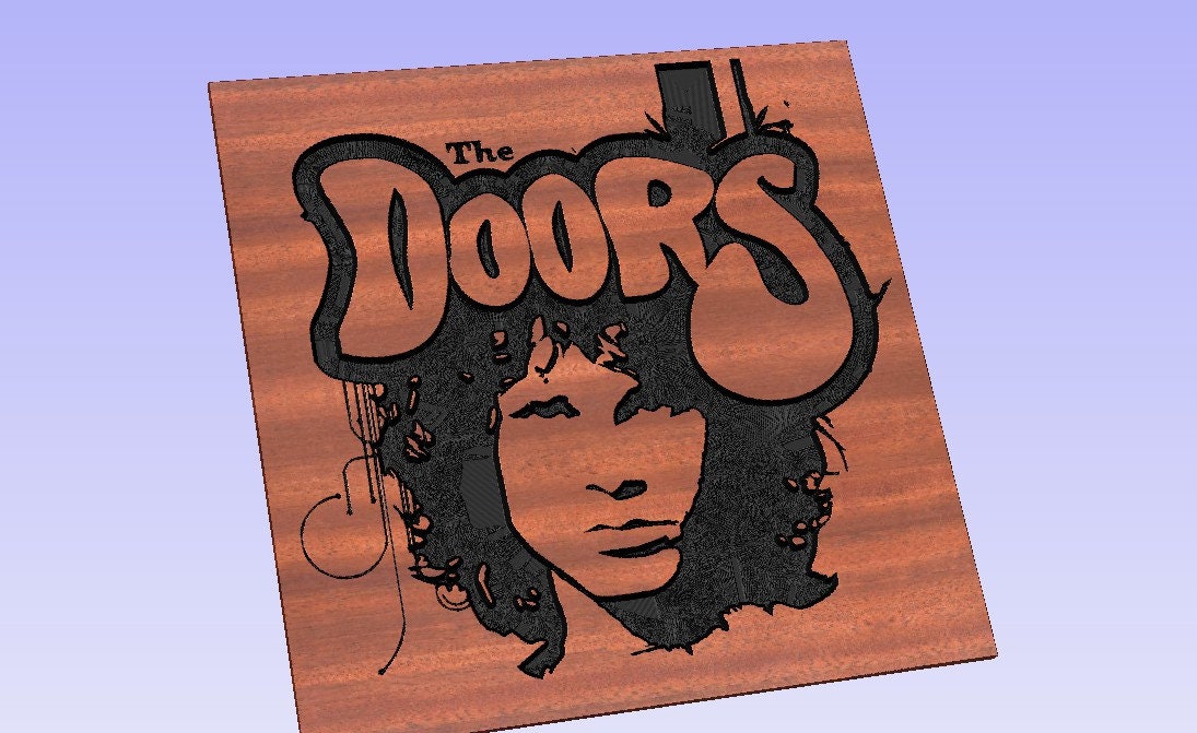 The Doors Band Logo Dxf, Svg Digital File Only - Etsy