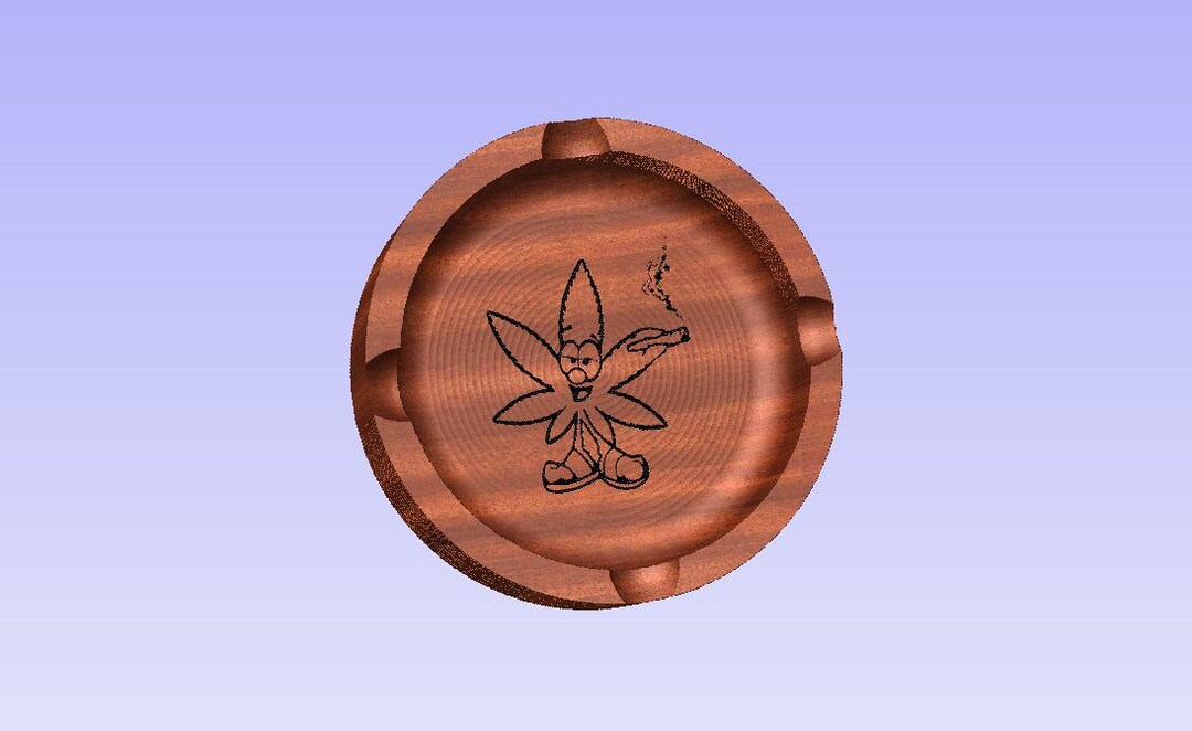 Weed Ashtray DXF, SVG Digital File - Etsy