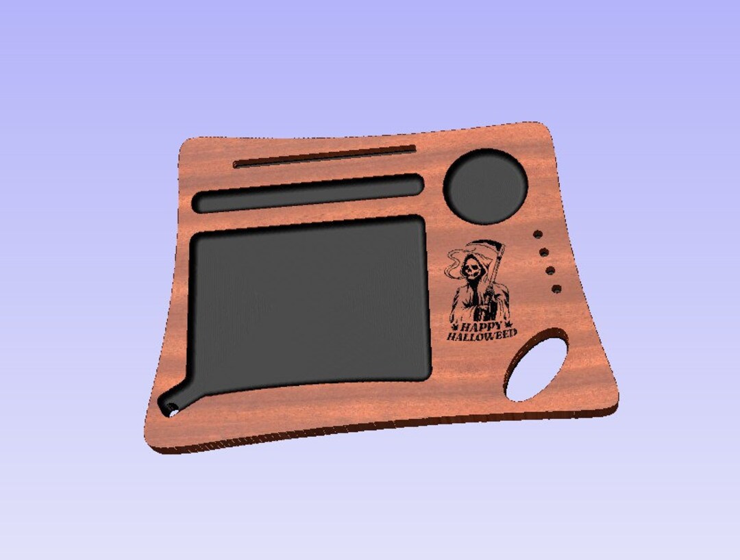 Rolling Tray Halloween Design Dxf , Svg File Only - Etsy