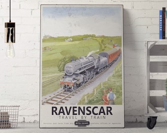 A4 Size Reproduced British Railways Tourist Travel Poster of the 1950s ...