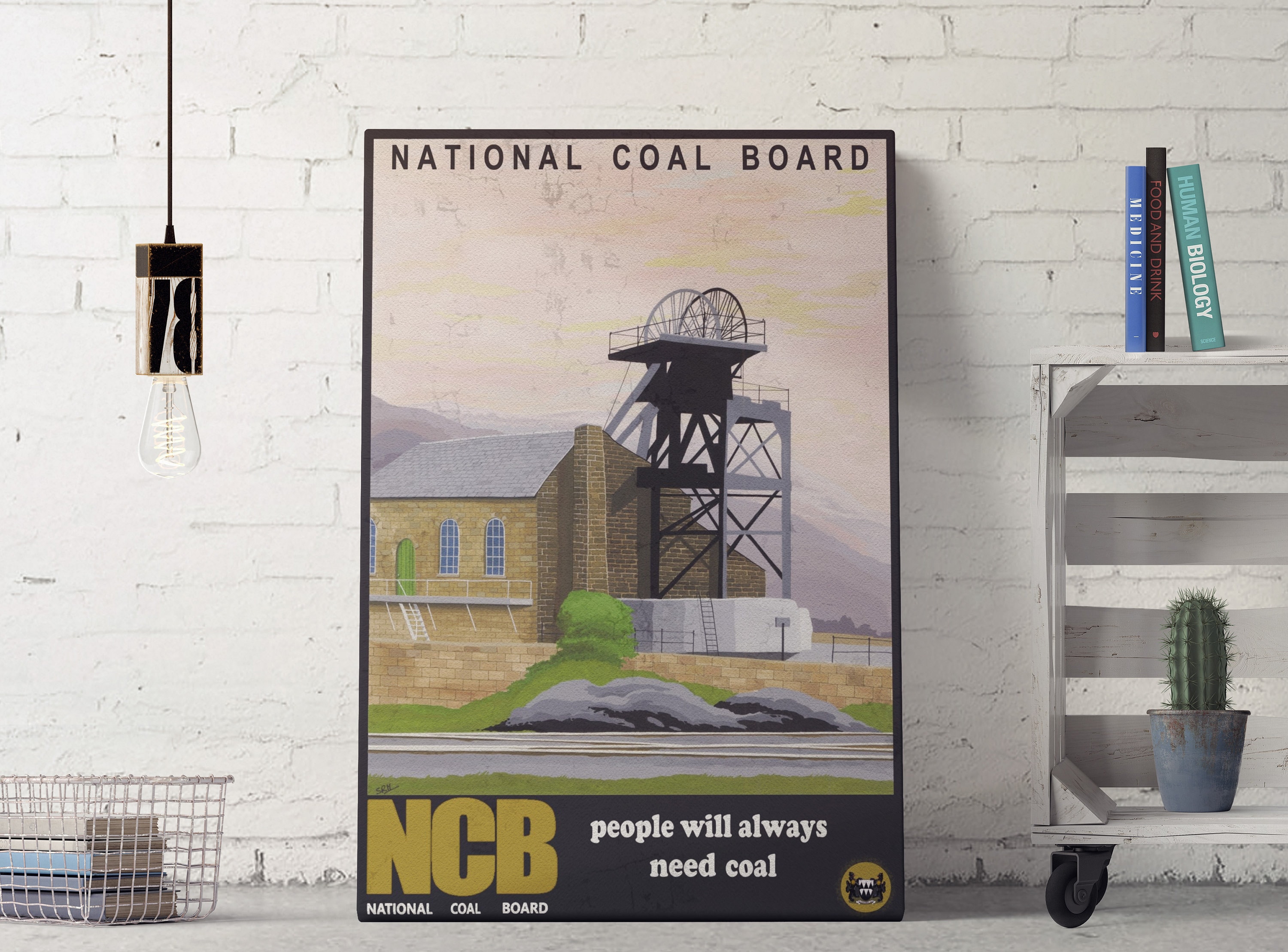 National Coal Board Poster NCB Britain's Industrial History Coal Mining ...