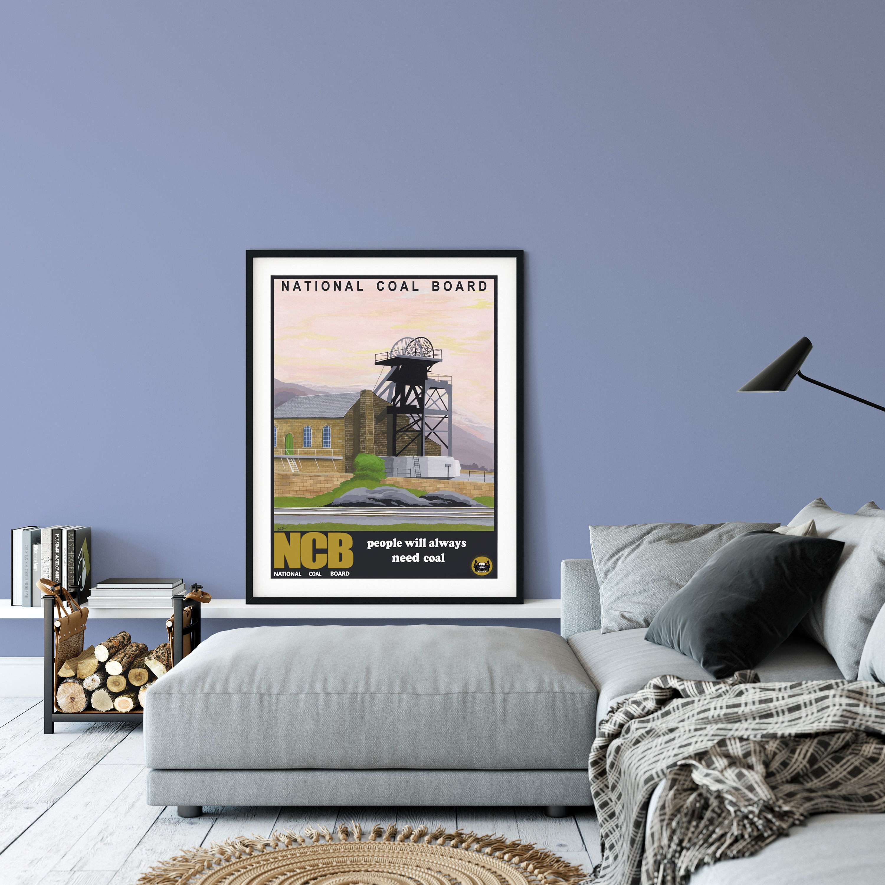 National Coal Board Poster NCB Britain's Industrial History Coal Mining ...