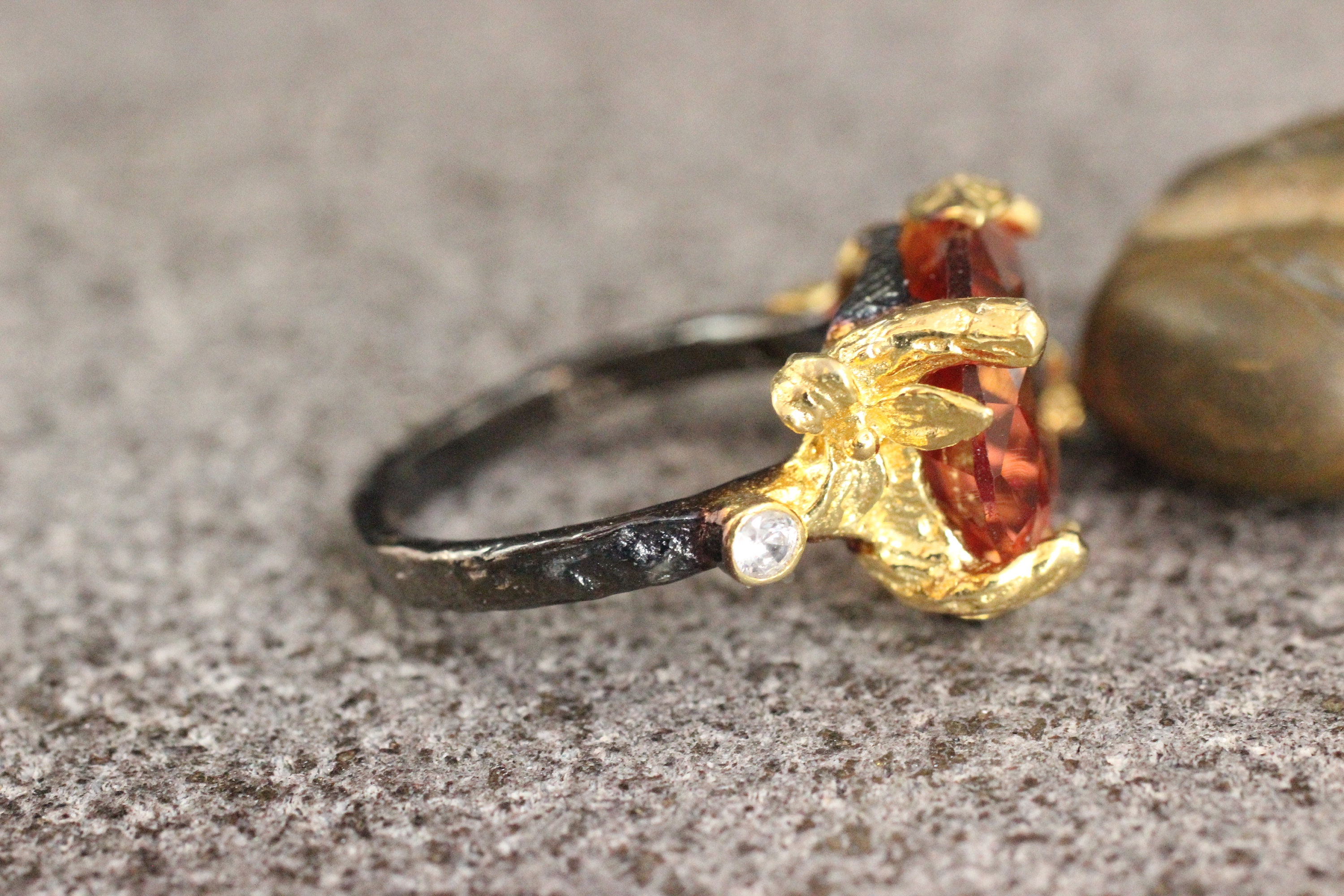 Sterling Silver 925 Alexandrite Ring Silver 925 Alexandrite - Etsy