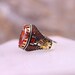 Ruby Mens Ring, Ottoman Style Ring, Silver 925 Mens Ring, Mens Handmade ...