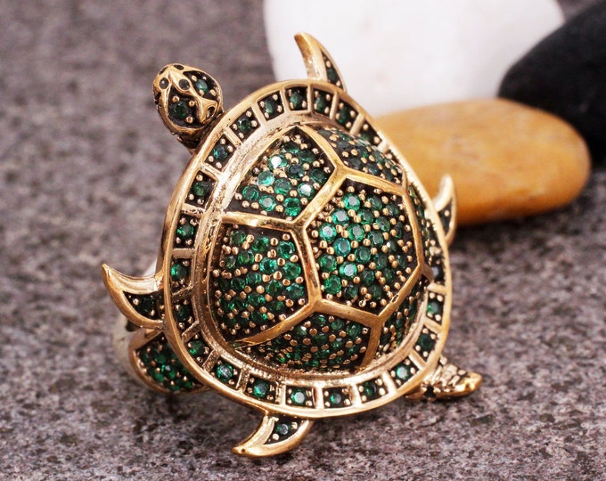 Silver Emerald Ring, Emerald Handmade Ring, Silver 925 Ring, Silver ...