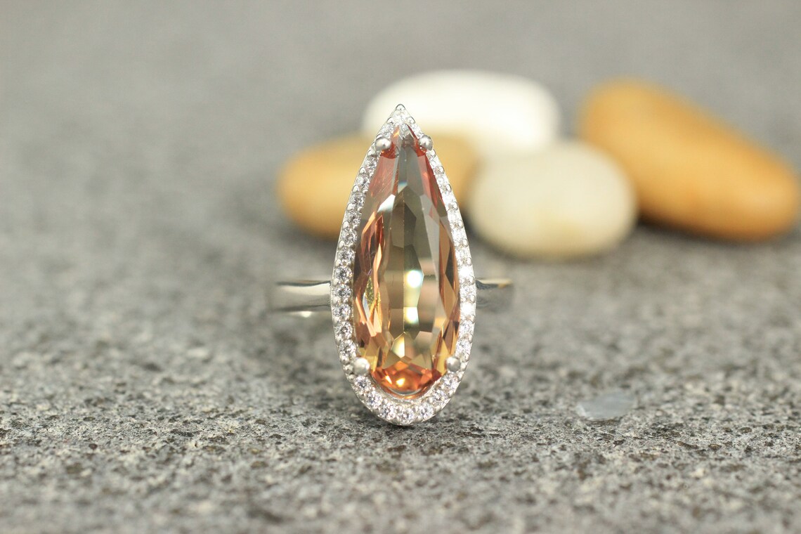 Sterling Silver 925 Alexandrite Ring, Alexandrite Ring, Women's Ring ...