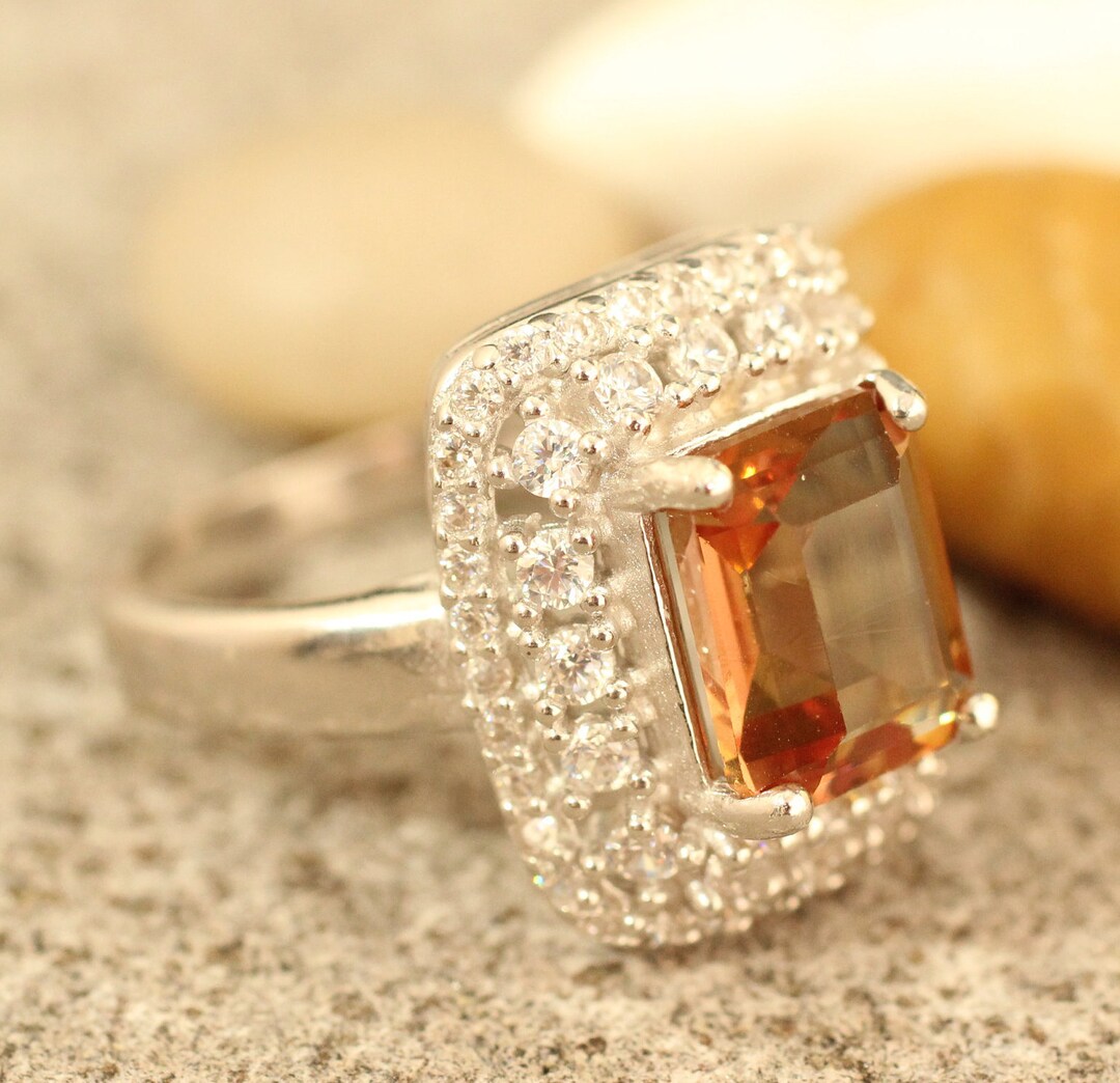 Sterling Silver 925 Alexandrite Ring, Silver 925 Alexandrite Ring ...