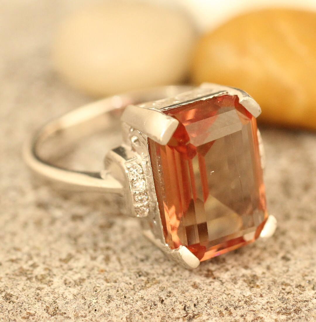 Sterling Silver 925 Alexandrite Ring, Silver 925 Alexandrite Ring ...