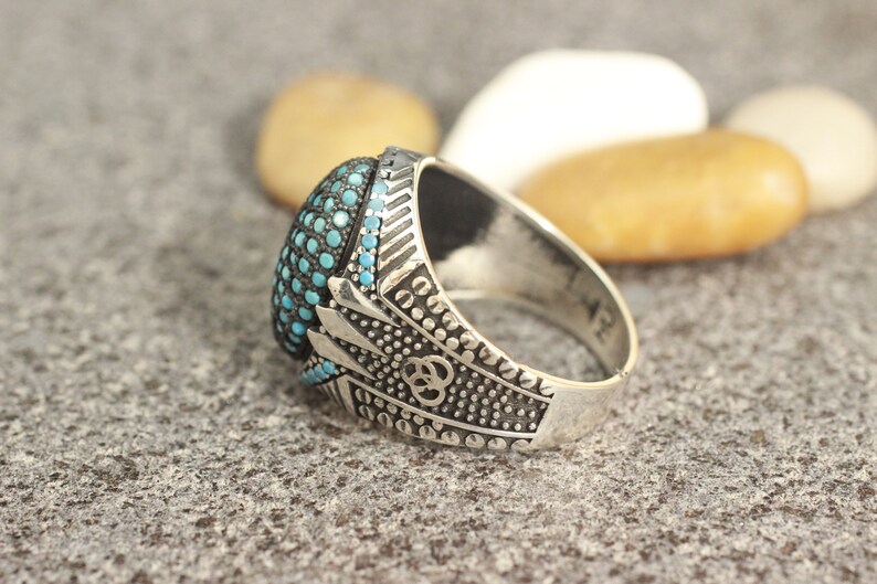 Silver Mens Ring Handmade Sterling Silver 925 Mens Ring - Etsy