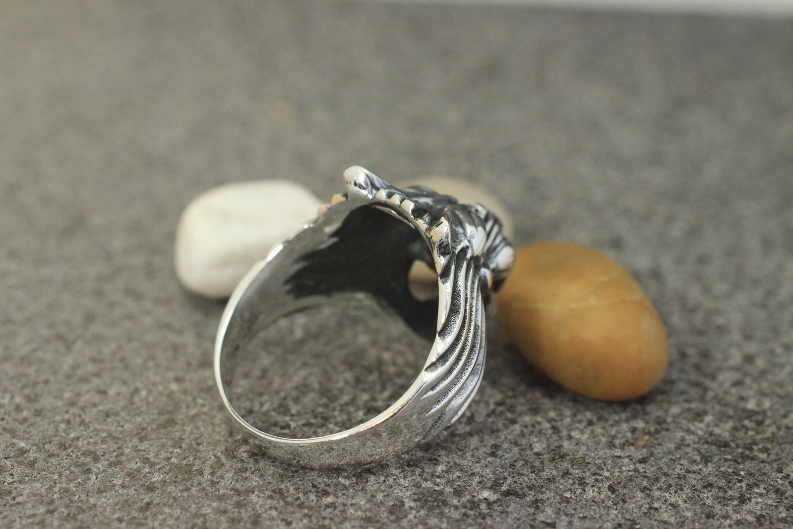 Mens Silver King Ring Sterling Silver 925 Mens Handmade Ring - Etsy