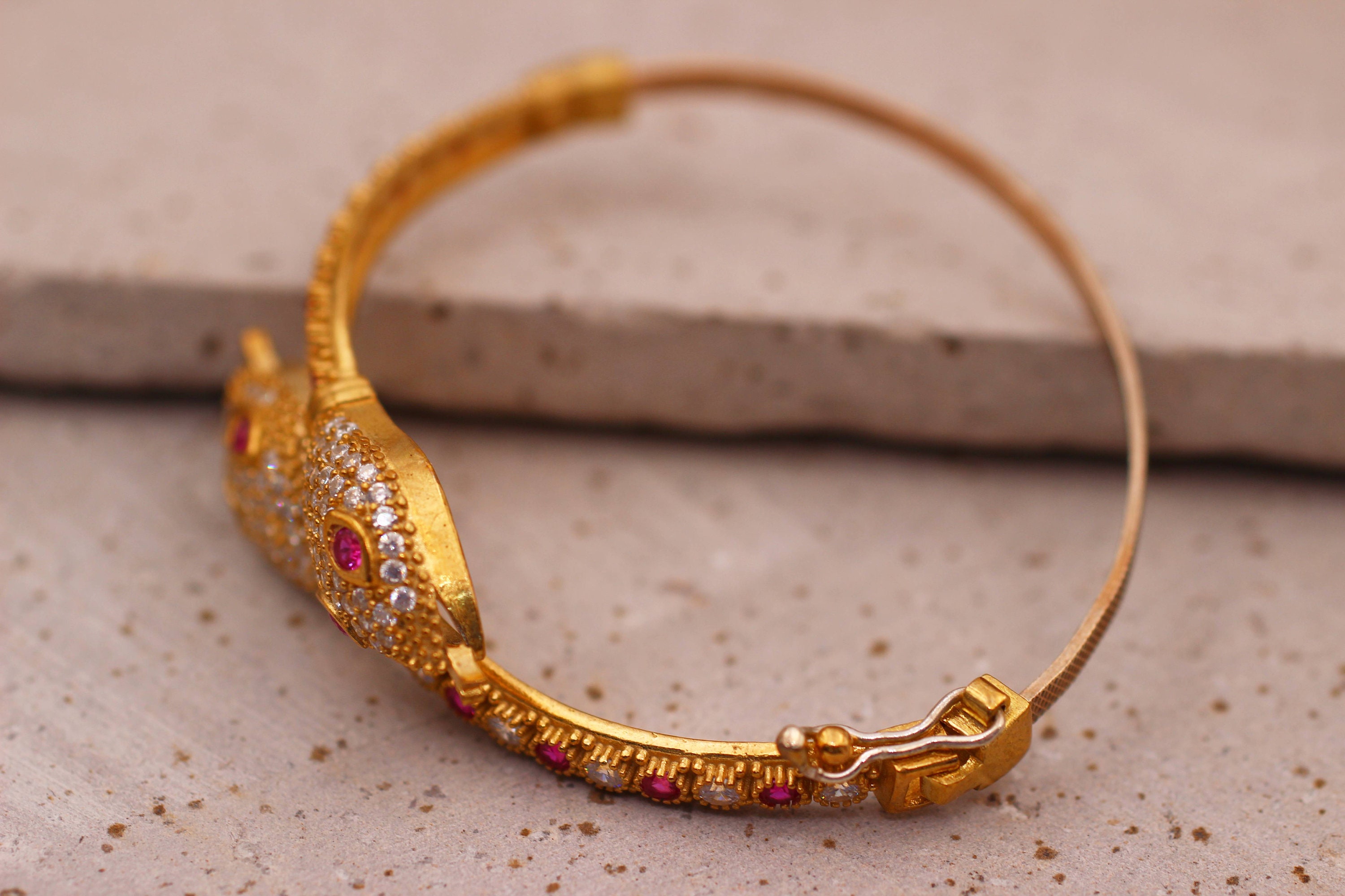 925 Sterling Silver Ruby Bracelet Turkish Handmade Bracelet - Etsy