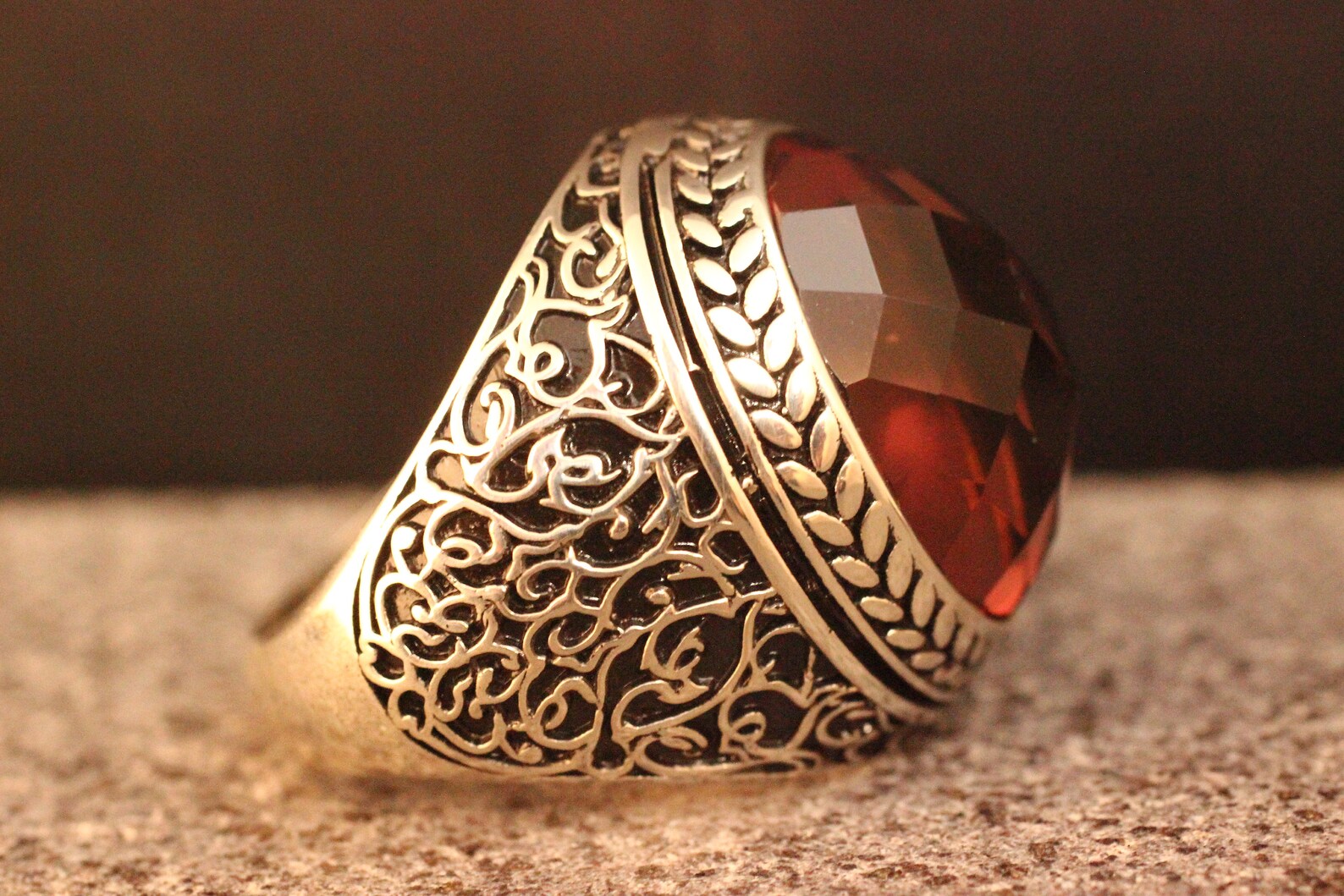 Sterling Silver 925 Handmade Alexandrite Men's Ring - Etsy