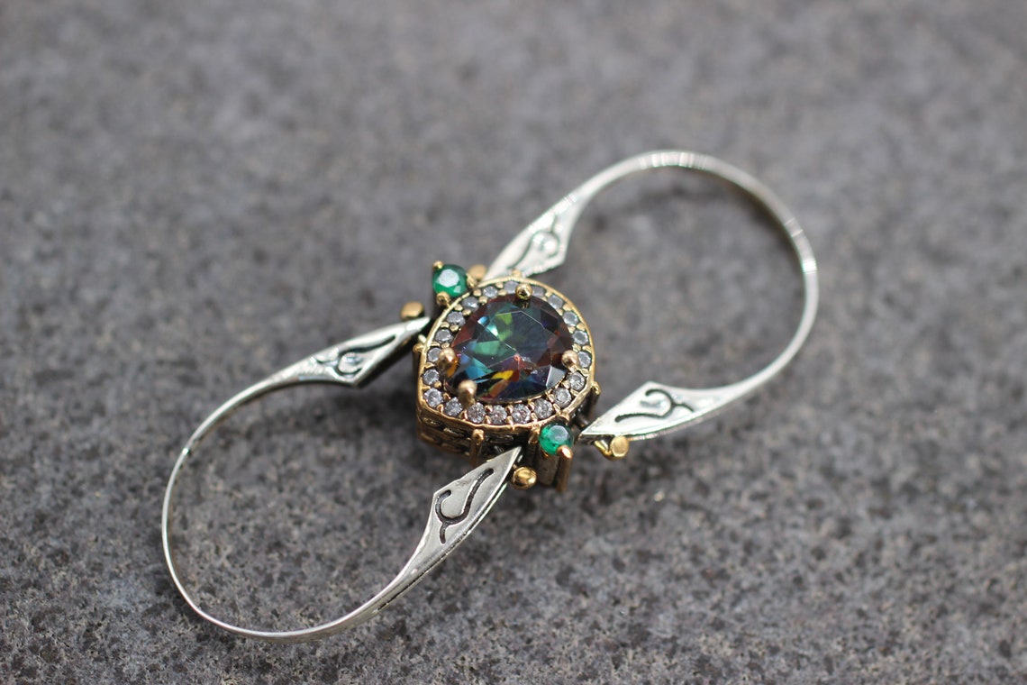 Extraordinary Ring Reversible Ring Two in a One Ring 925 - Etsy UK