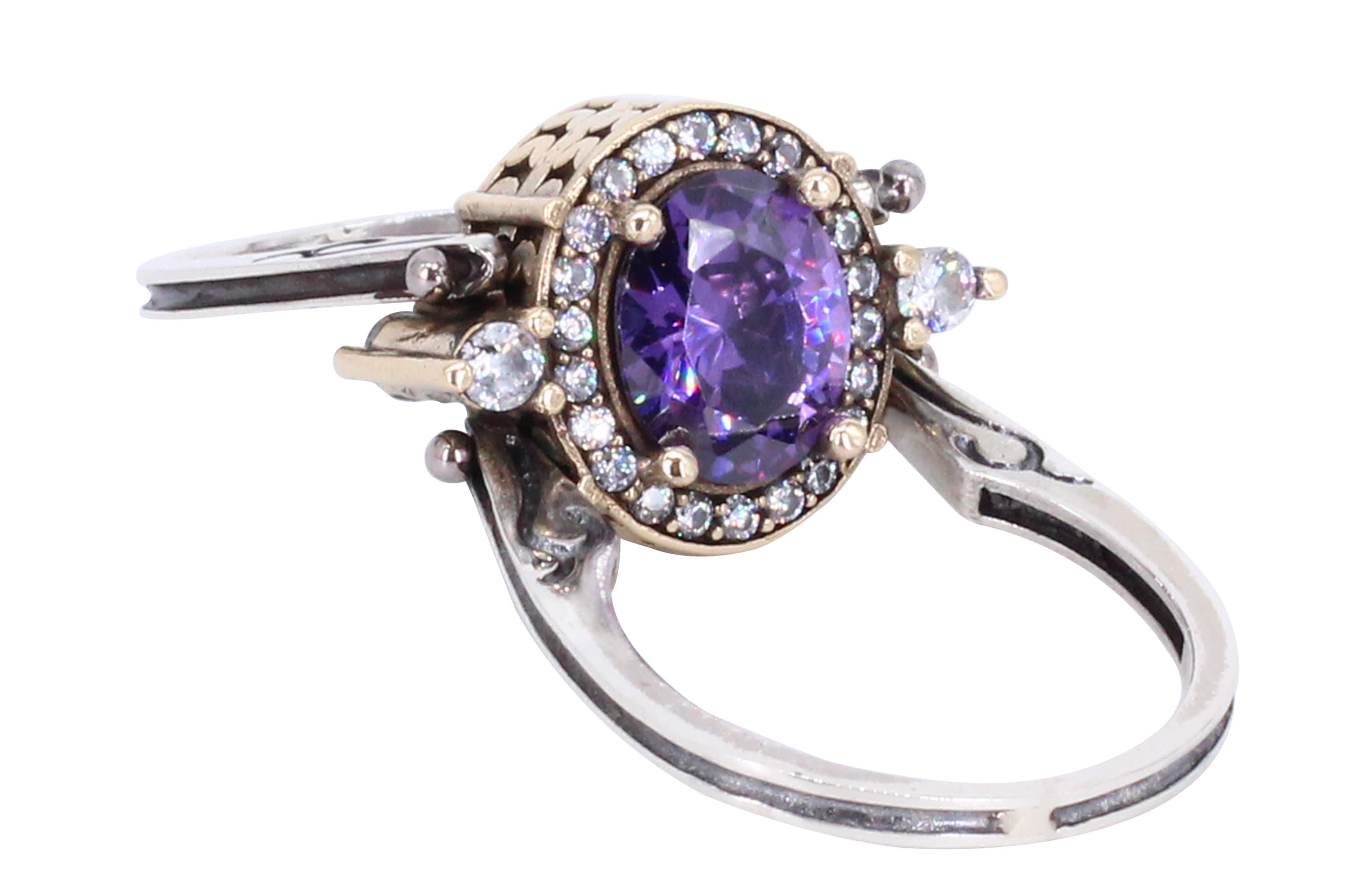 Extraordinary Ring Reversible Ring Two in a One Ring 925 - Etsy