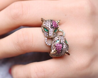 Silver Ruby Ring, Ruby Handmade Ring, Silver 925 Ring, Gift for Her ...