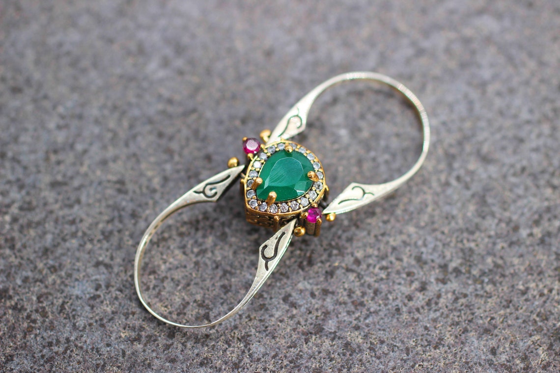 Extraordinary Ring Reversible Ring Two in a One Ring 925 - Etsy