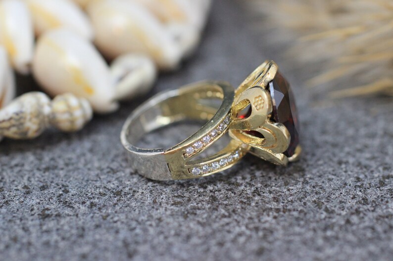 Ruby Ring Sterling Silver 925 Ruby Handmade Ring Ottoman - Etsy