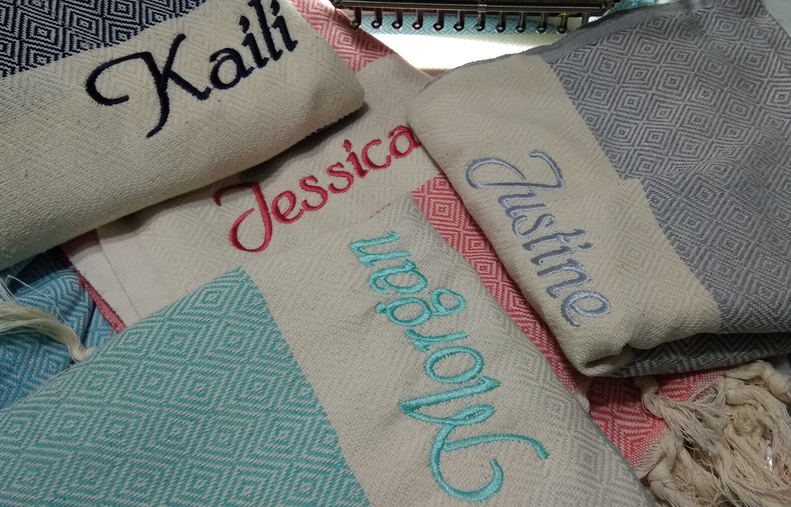 Embroidered Logo Personalized Embroidery Making Personalized | Etsy