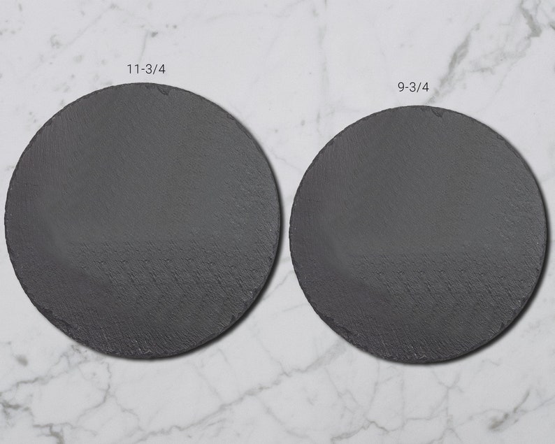 Round Slate Cutting Boards - Slate Board, Slate Charcuterie Board ...