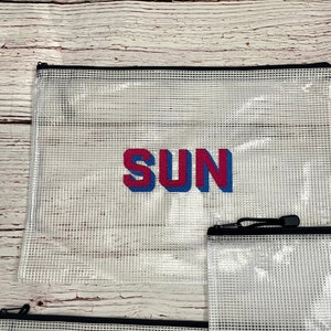 Personalized Zipper Pouches, Custom Zipper Pouches, Embroidered Pouches ...