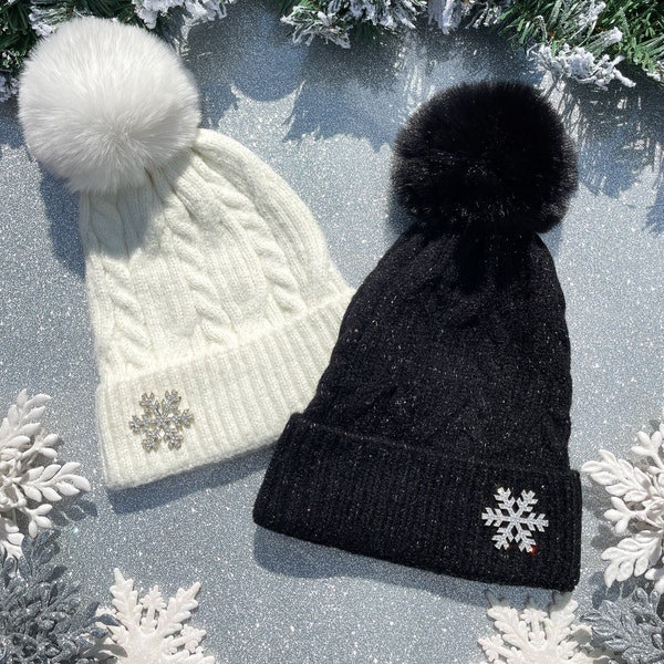Snowflake Hat - Etsy