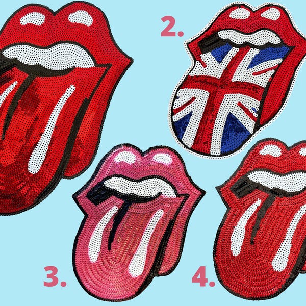 Lips Patch - Etsy