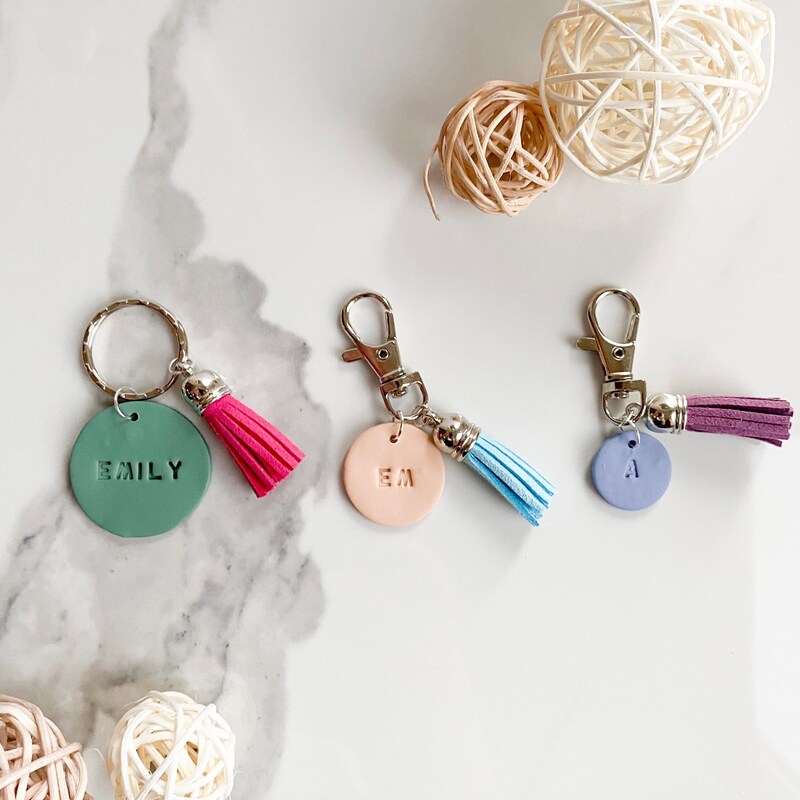 Polymer Clay Keychain - Etsy